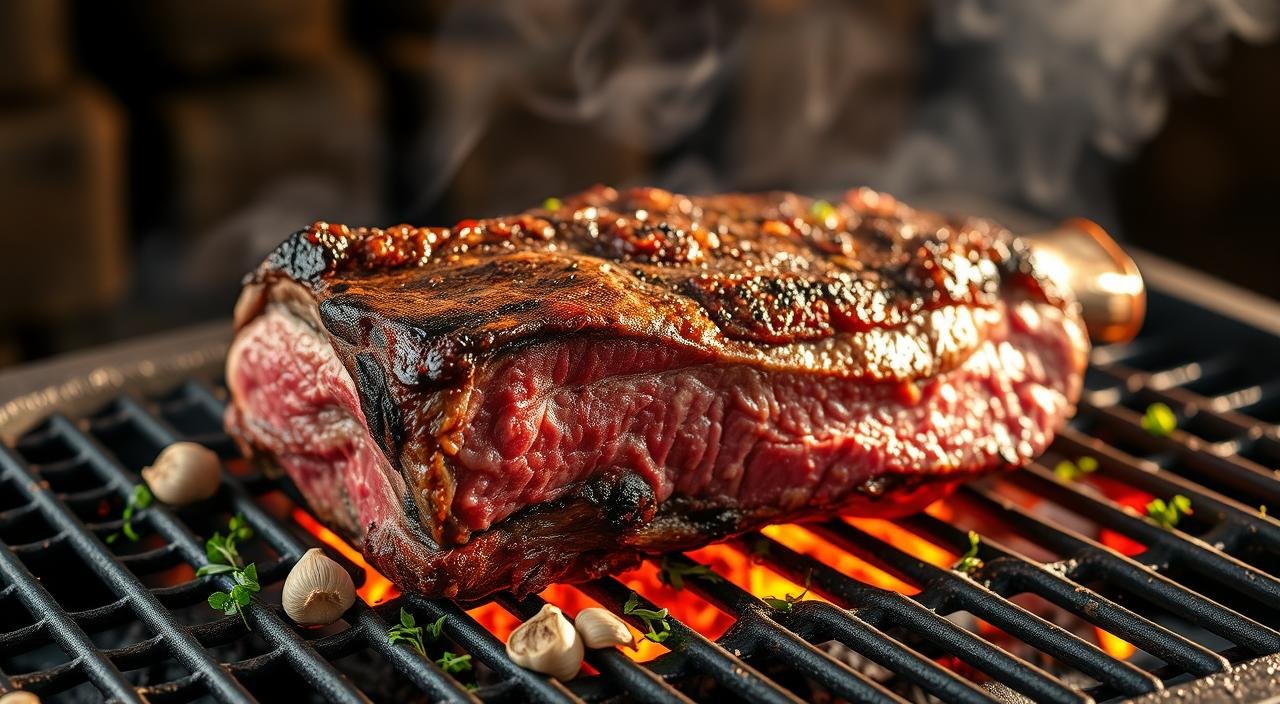 Como preparar acém com osso suculento no churrasco